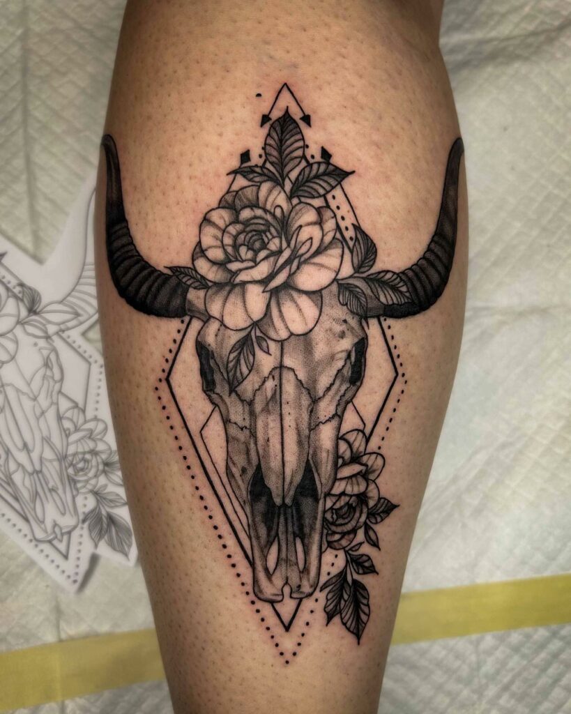 The Meaning Of Bull Skull Tattoo Unveiling Its Symbolism And Significance The Meaning Of Bull Skull Tattoo Unveiling Its Symbolism And Significance